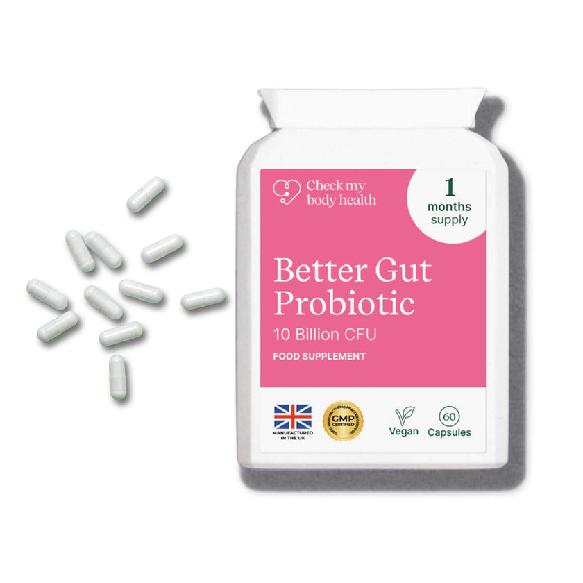 Better Gut Probiotic Supplement | 10 Billion cfu Per Capsule – Check My ...