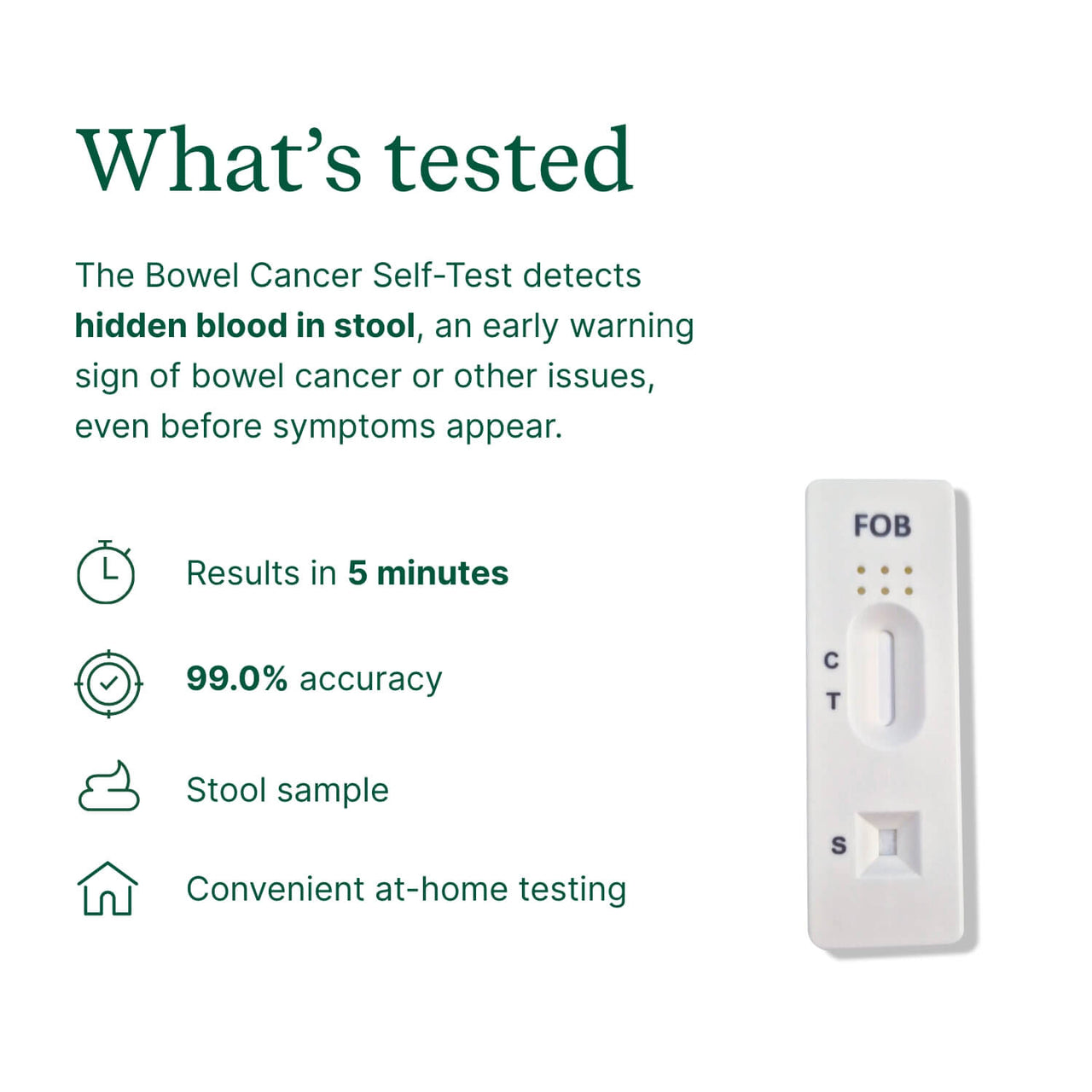 Bowel Cancer Test Kit - Self-Test Kit – Check My Body Health UK