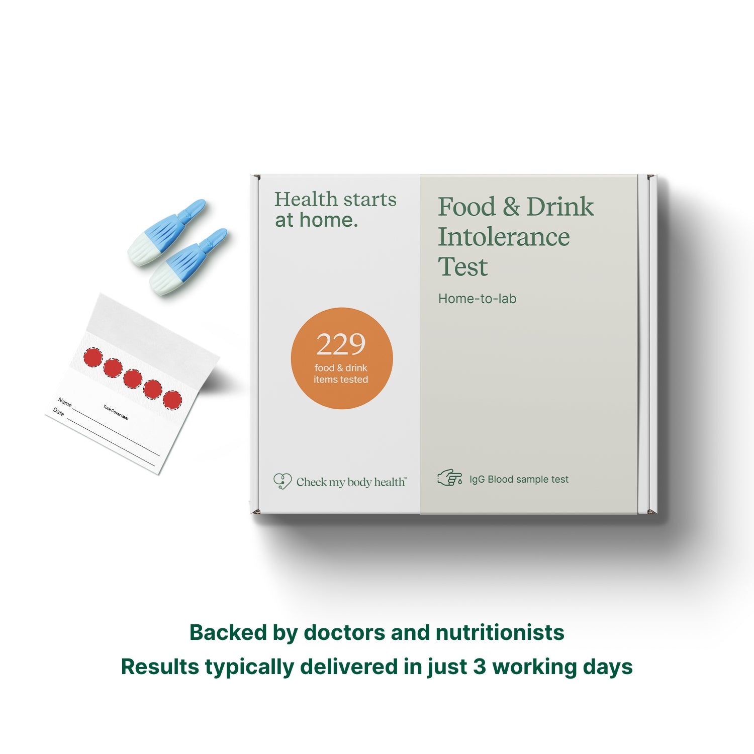 Essential Food Intolerance Test – Check My Body Health UK
