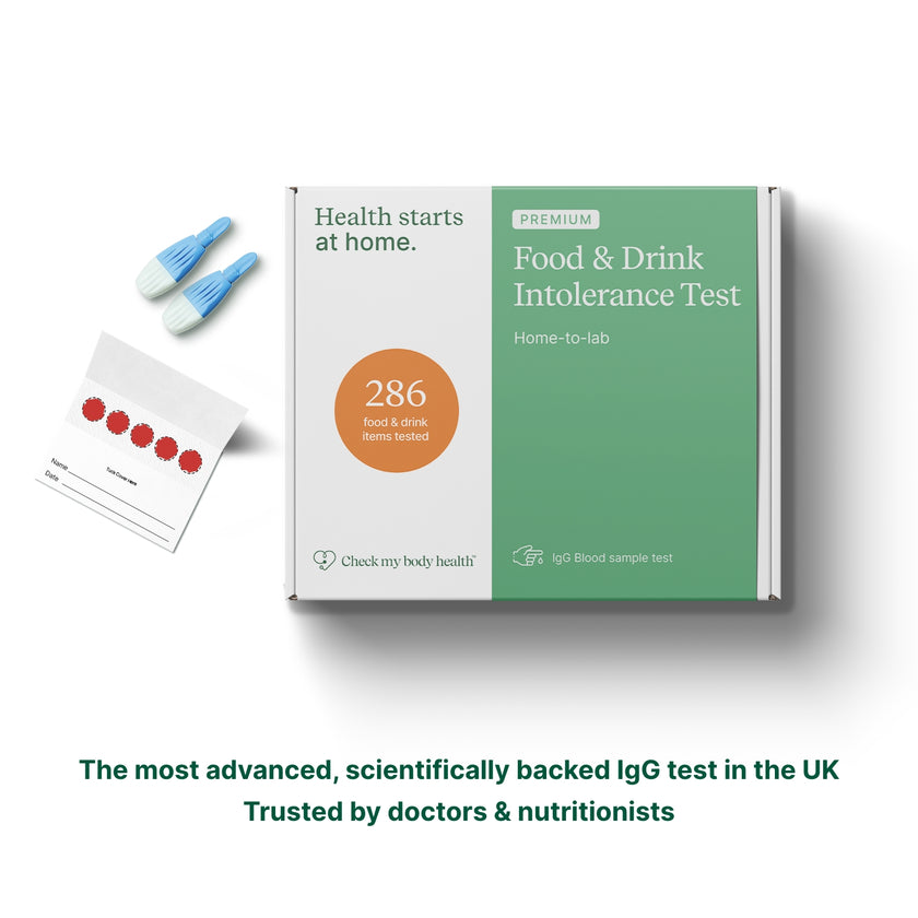 Premium Food & Drink Intolerance Test – Check My Body Health UK