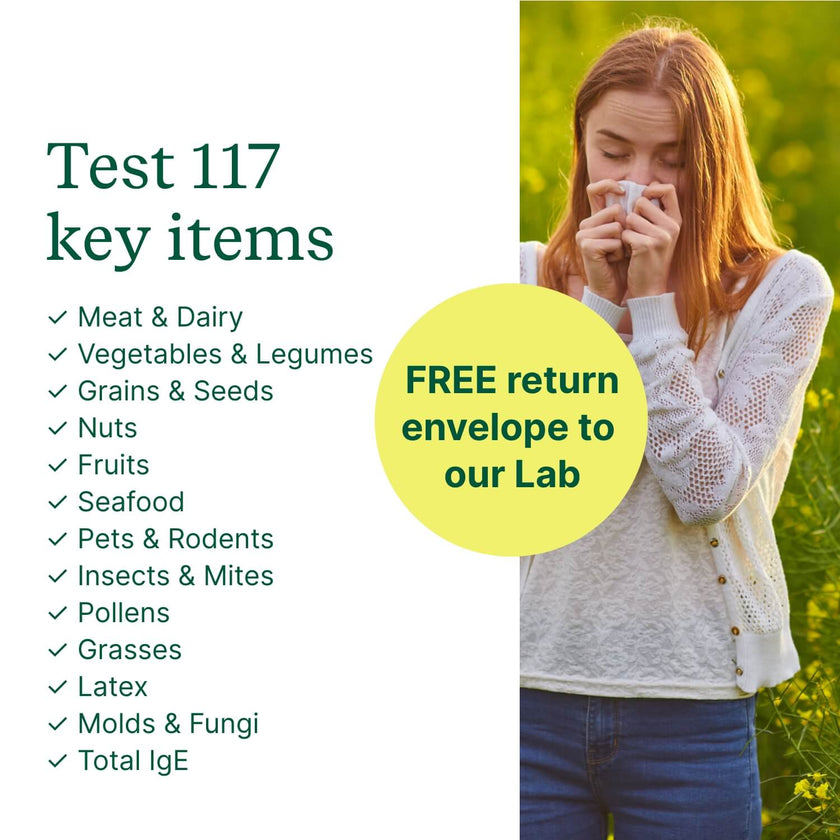 Food & Environmental Allergy Test – Check My Body Health UK