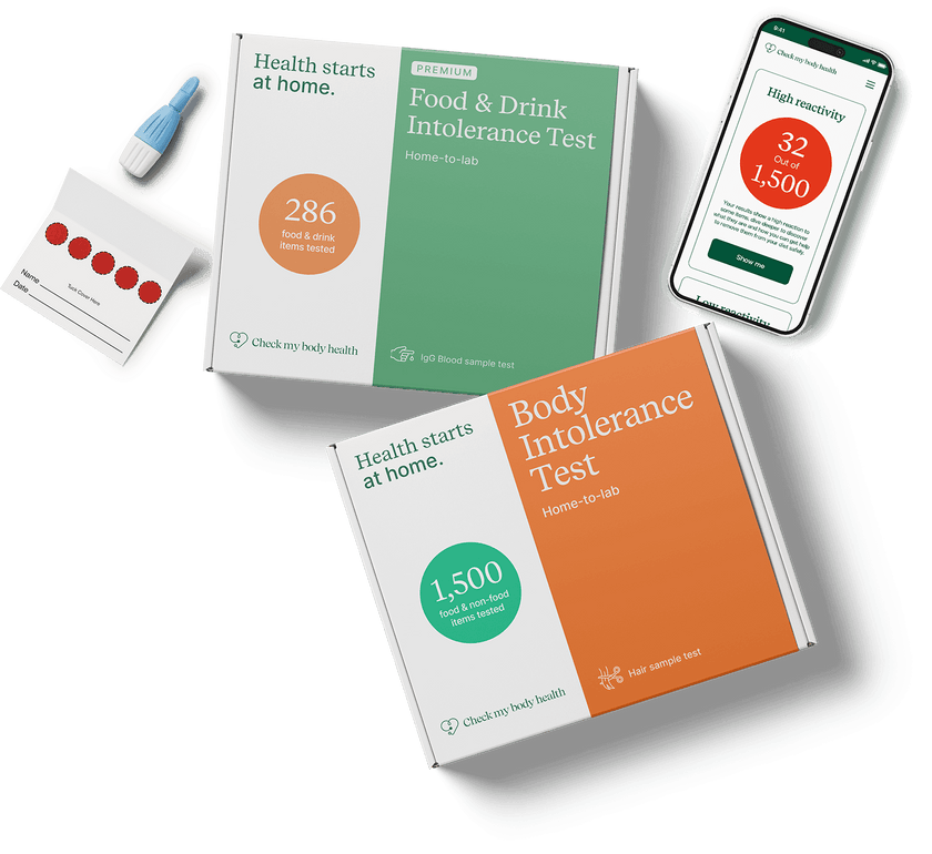 UK’s No.1 Voted Food Intolerance Test – Check My Body Health UK
