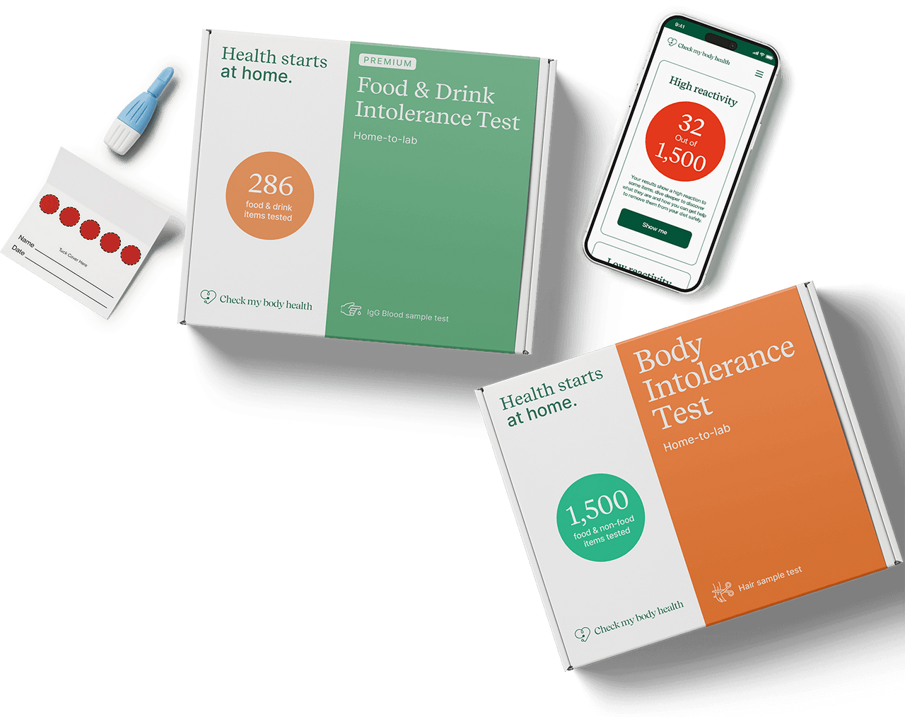 UK’s No.1 Voted Food Intolerance Test – Check My Body Health UK