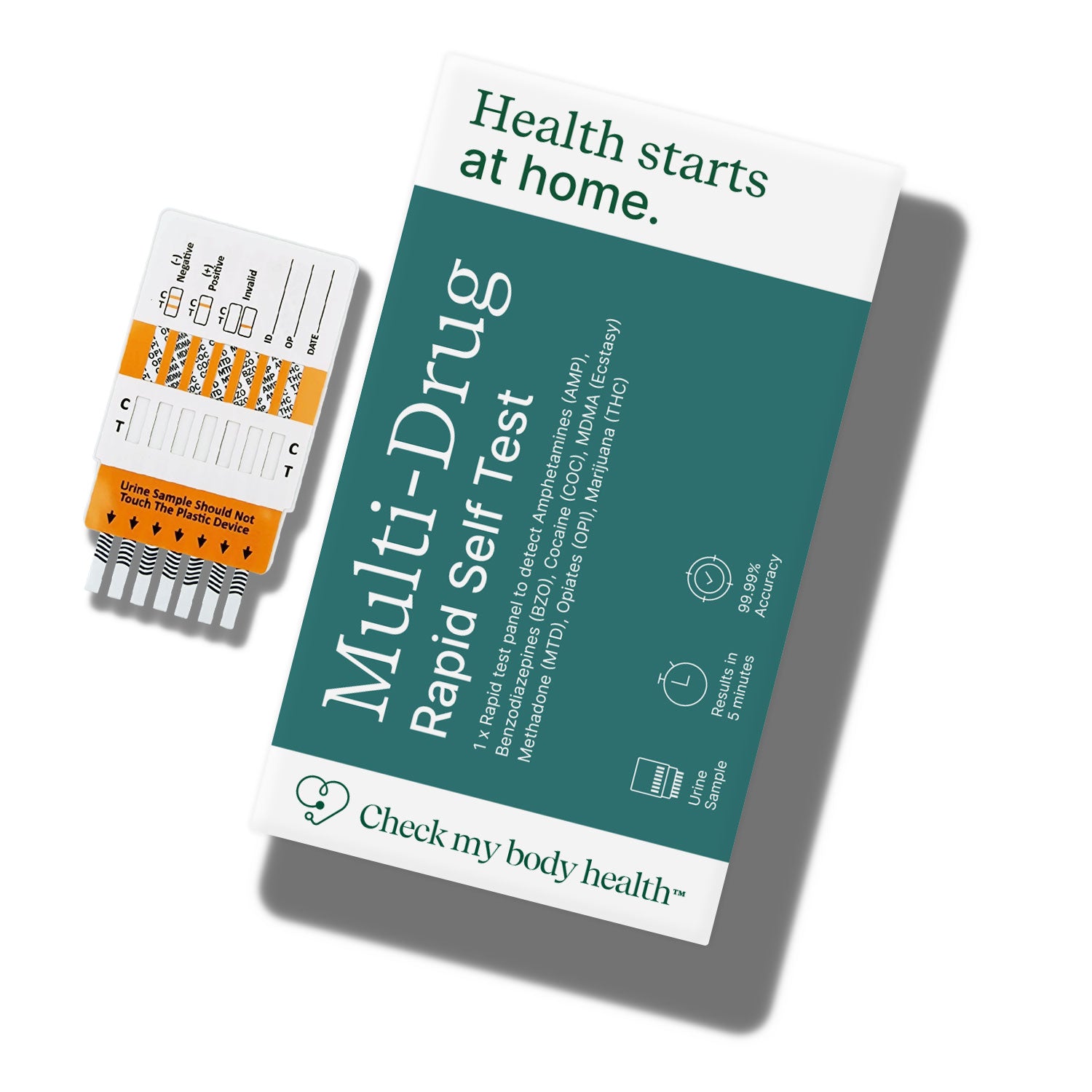 Multi-Drug Test Kit | Fast and Accurate Results – Check My Body Health UK