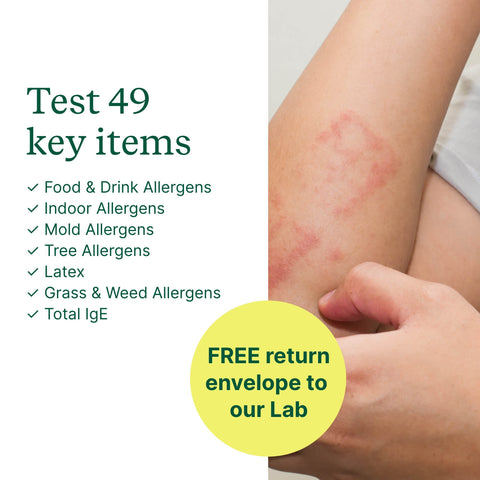 Skin Allergy Test Kit – Check My Body Health UK