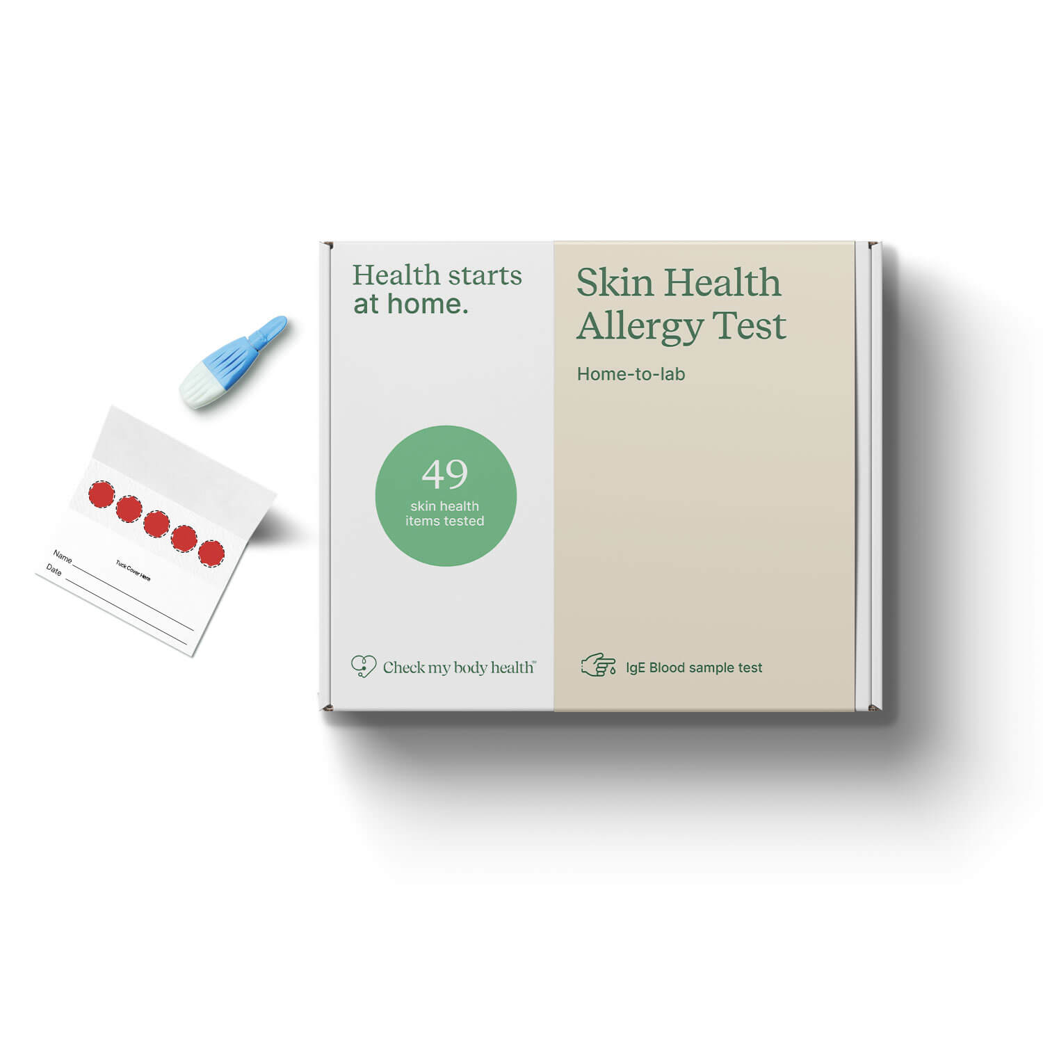 Skin Allergy Test Kit – Check My Body Health UK