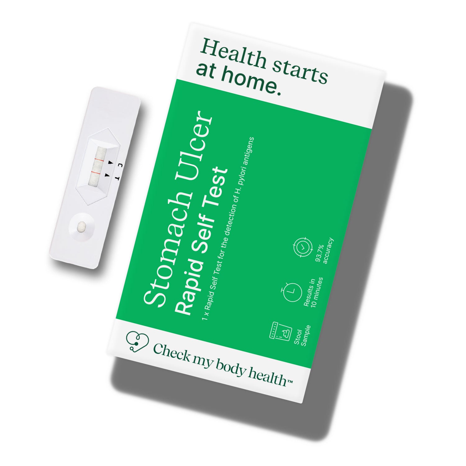 Stomach Ulcer Test Kit – Self-Test for H. Pylori – Check My Body Health UK
