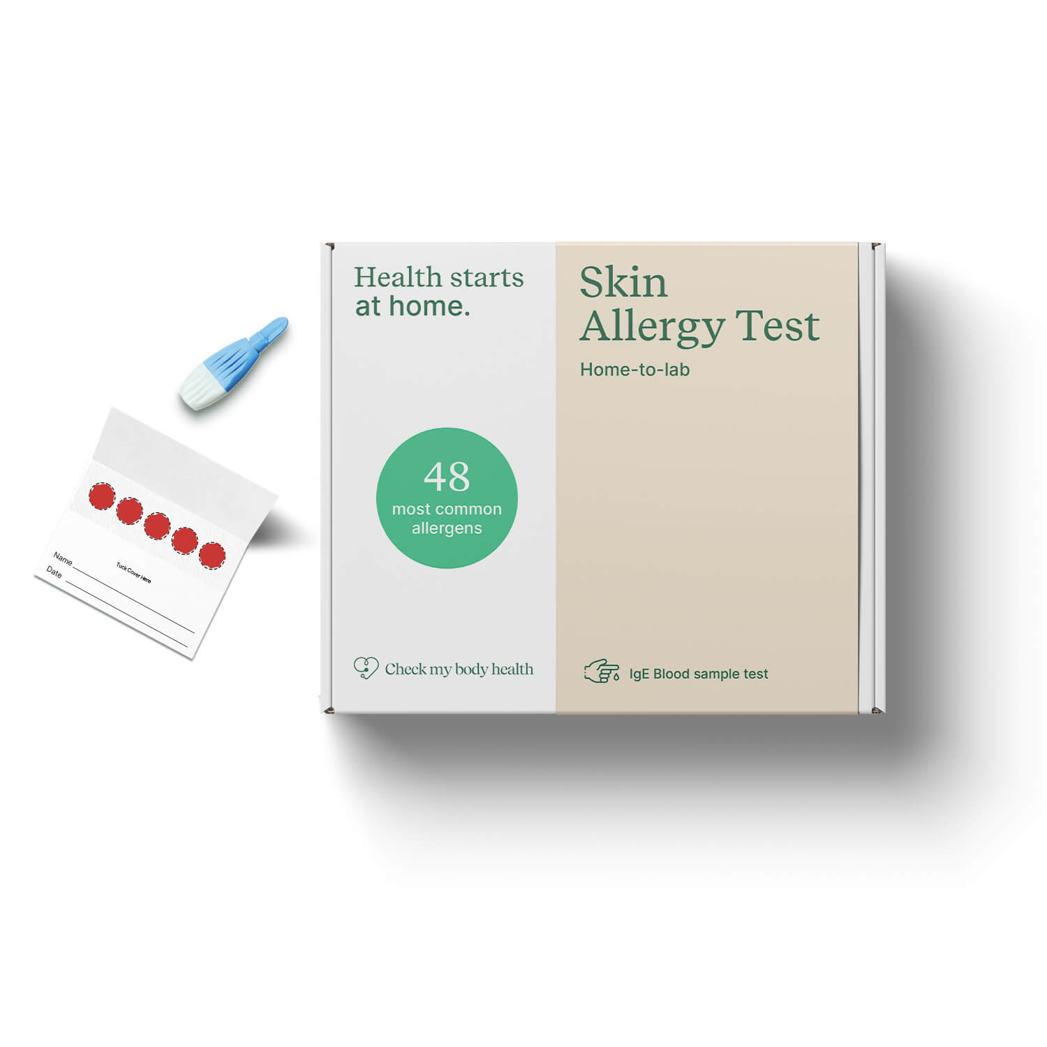 Skin Allergy Test Kit – Check My Body Health UK